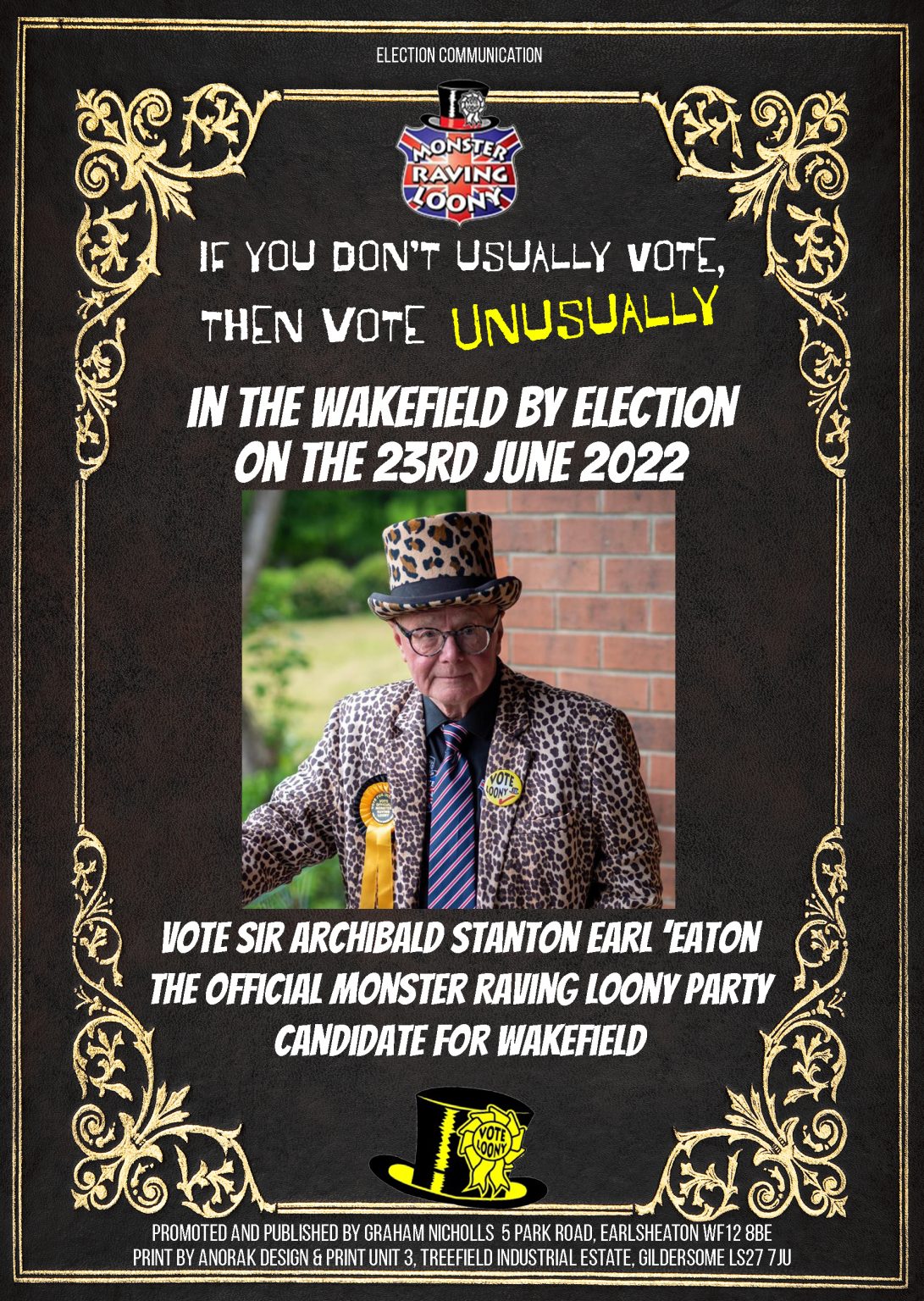 The Official Monster Raving Loony Party | Vote For Insanity